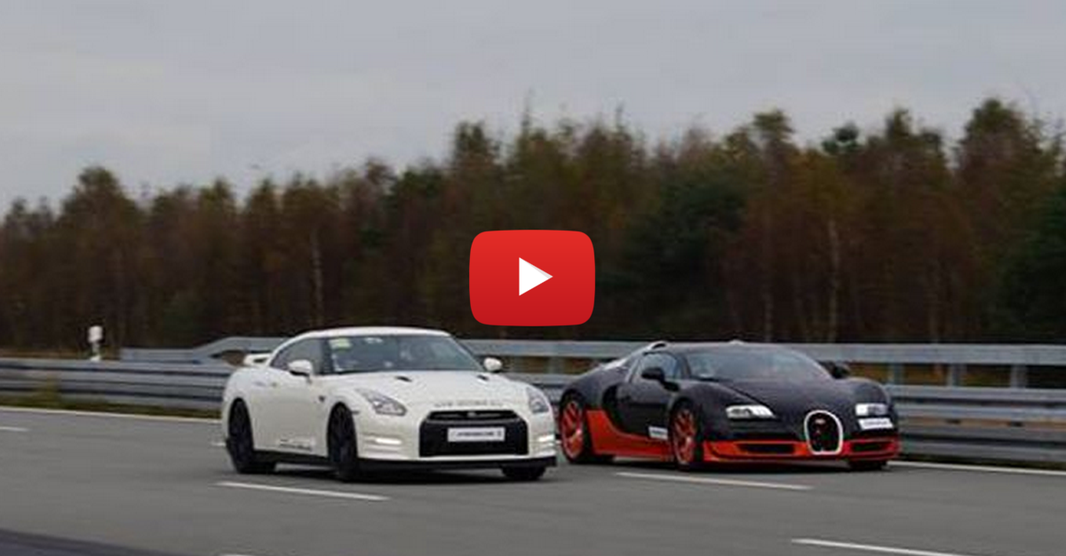 GTR A12 Vs. Bugatti Veyron Vitesse - FanBuzz