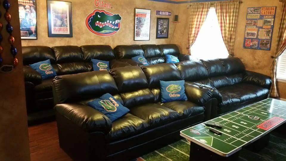 This Gator fan has one of the most incredible man caves on the planet ...