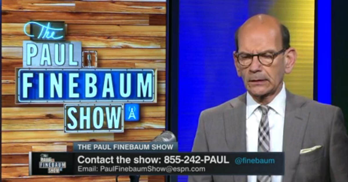 Paul Finebaum compared Jim Harbaugh to this politician - FanBuzz