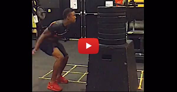 Four-star CB Marco Wilson pulls off amazing 55-inch box jump - FanBuzz
