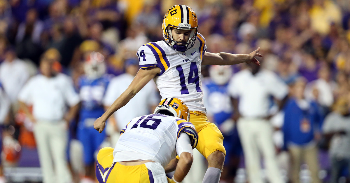 Former LSU kicker Trent Domingue announces where he's going to school ...