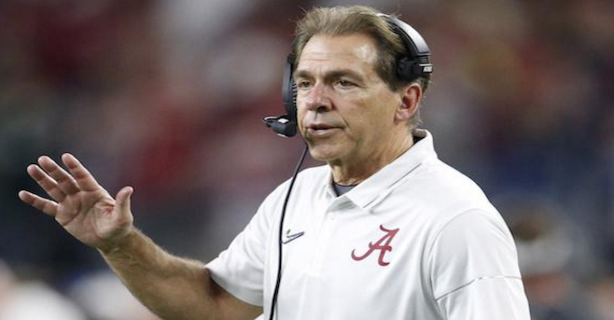 Saban explains how gets through to his players, how he leaves them ...