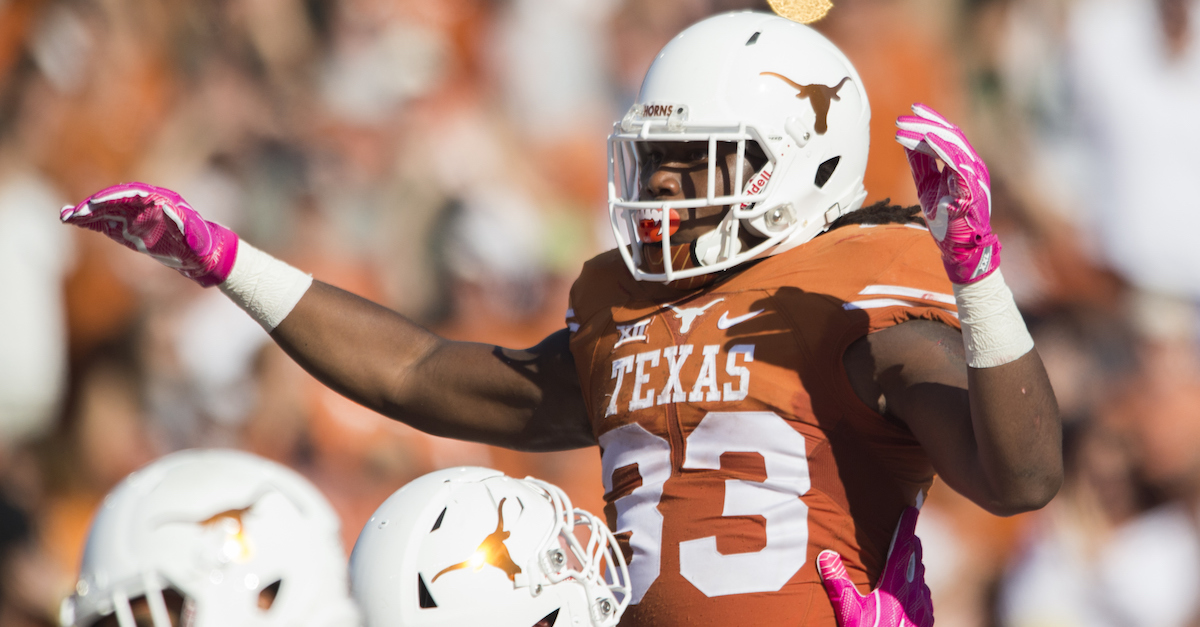 Texas RB D'Onta Foreman gives the best statement on why he's entering ...