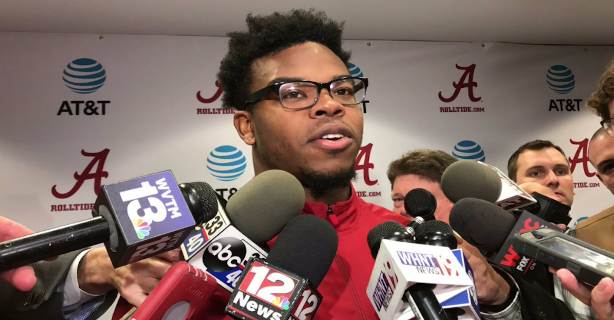 Saban and his players don't want to hear your 'lose and still in' talk ...