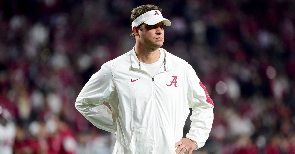 Lane Kiffin apparently had a secret weapon in Alabama practices to get ...