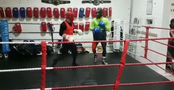 Connor McGregor has a boxing training video out, and it clearly ...