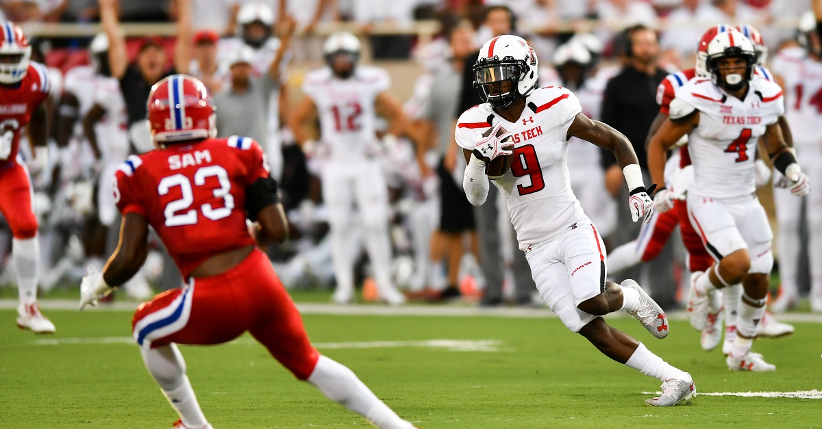 Former Texas Tech receiver and super transfer Jonathan Giles has chosen ...