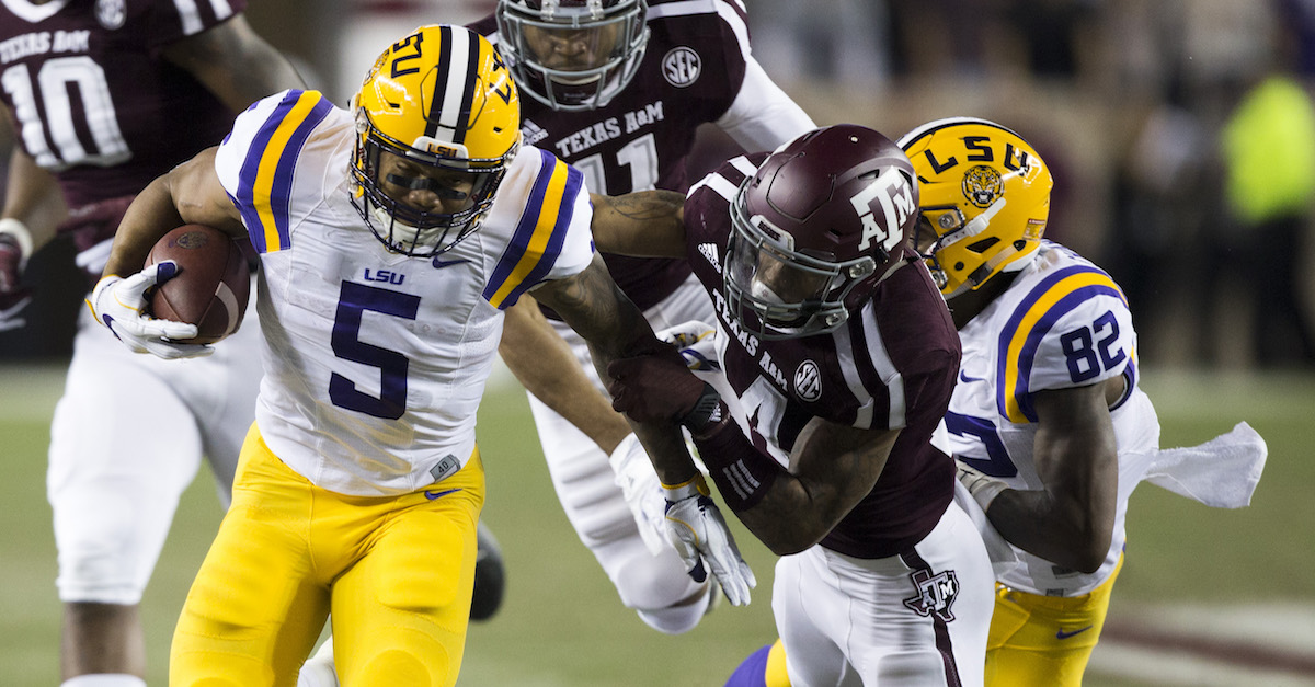LSU's Derrius Guice stands by his words, calls out Alabama yet again ...