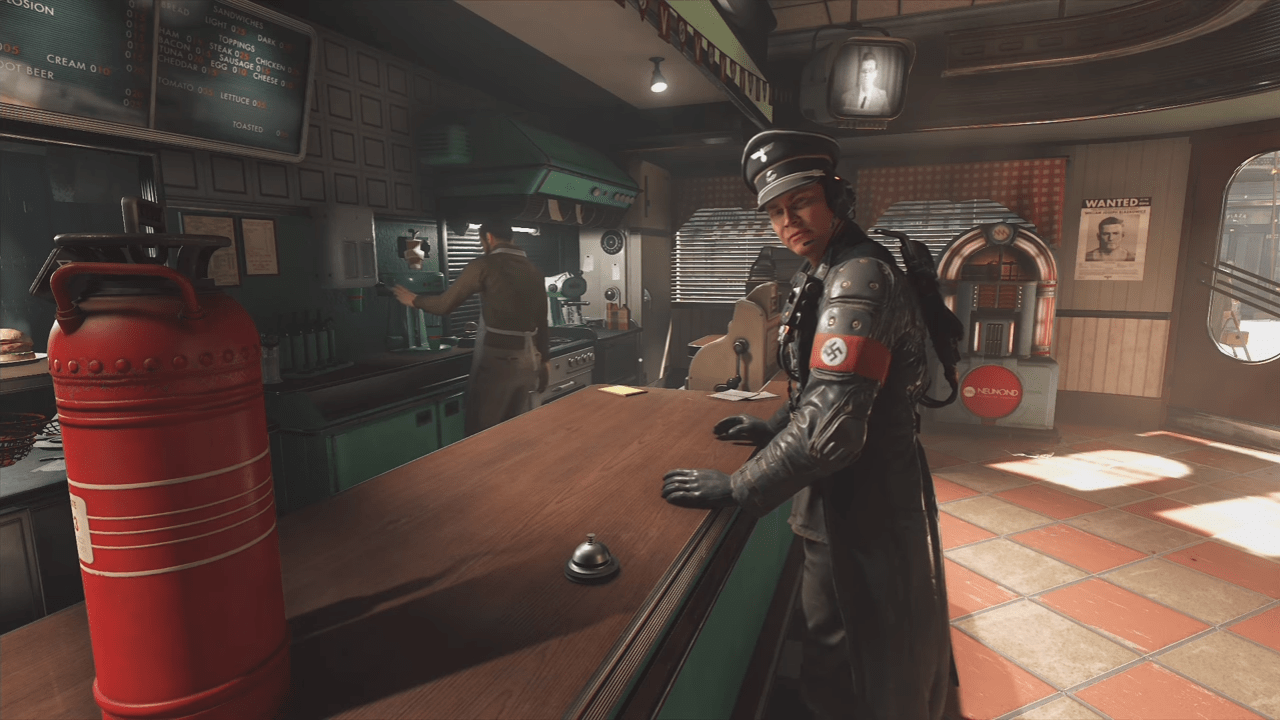 "Strawberry Milkshake" trailer showcases iconic Wolfenstein 2 scene ...