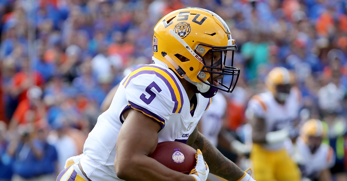 LSU RB Derrius Guice throws Jim McElwain's words back at him in since ...