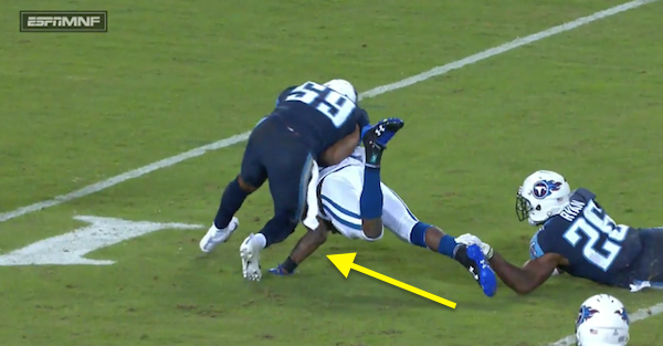 Running back suffered gruesome injury during Monday Night Football ...