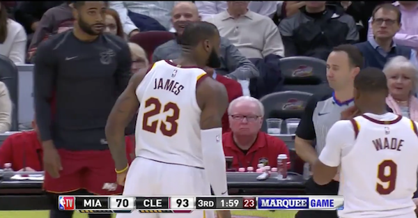 For the first time in his career, LeBron James has been ejected from an ...
