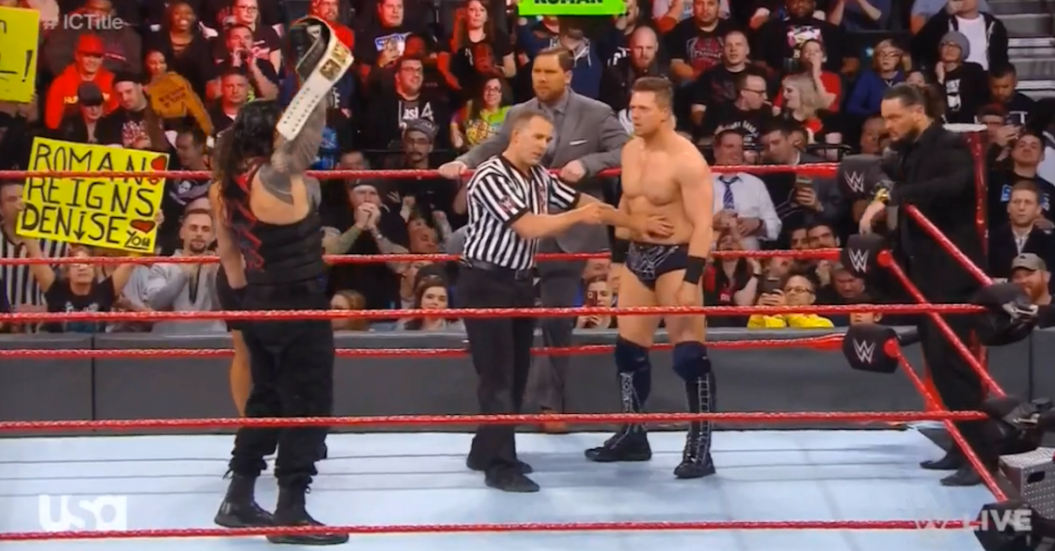 Wwe Monday Night Raw Results New Intercontinental Champion Crowned On