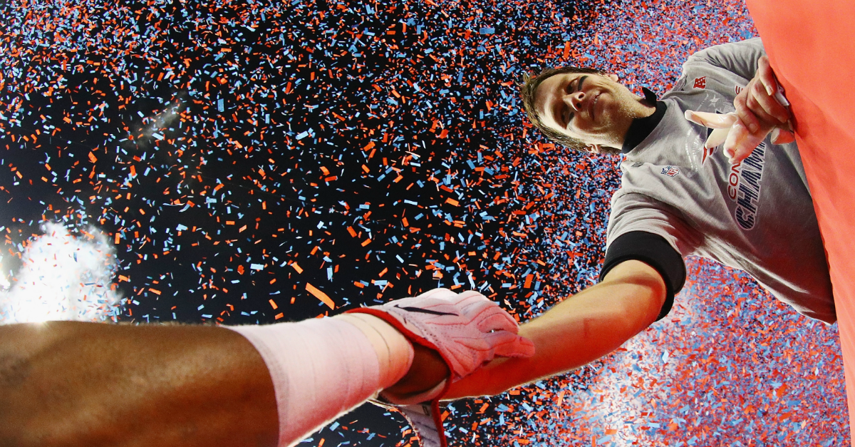 Tom Brady shows extent of damage to his hand after AFC Championship ...