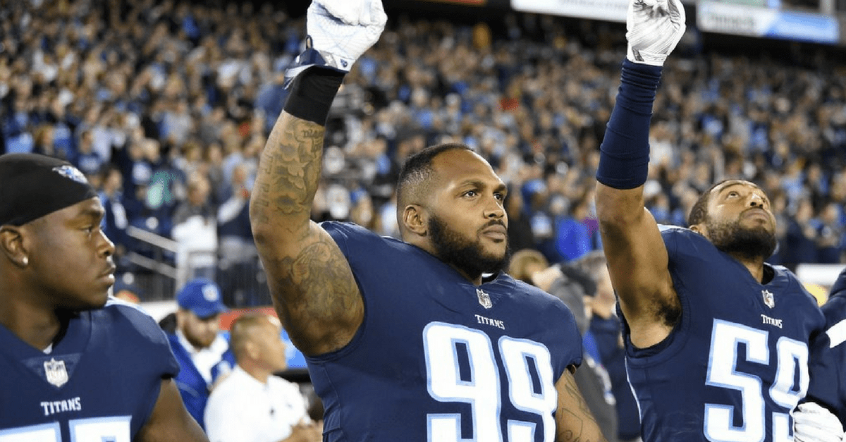 NFL player says he will “be done with football” if required to stand ...