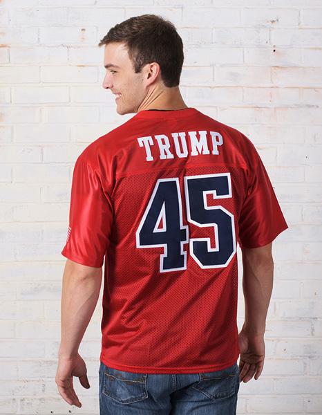 Pro-Trump Website Selling "Stand Up For America" Football Jerseys - FanBuzz