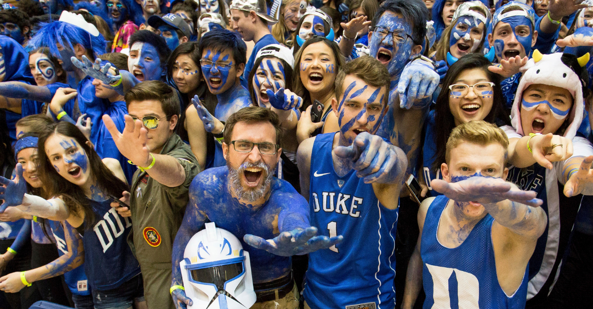 Duke's Cameron Crazies Are Easily College Basketball's Wildest Student ...