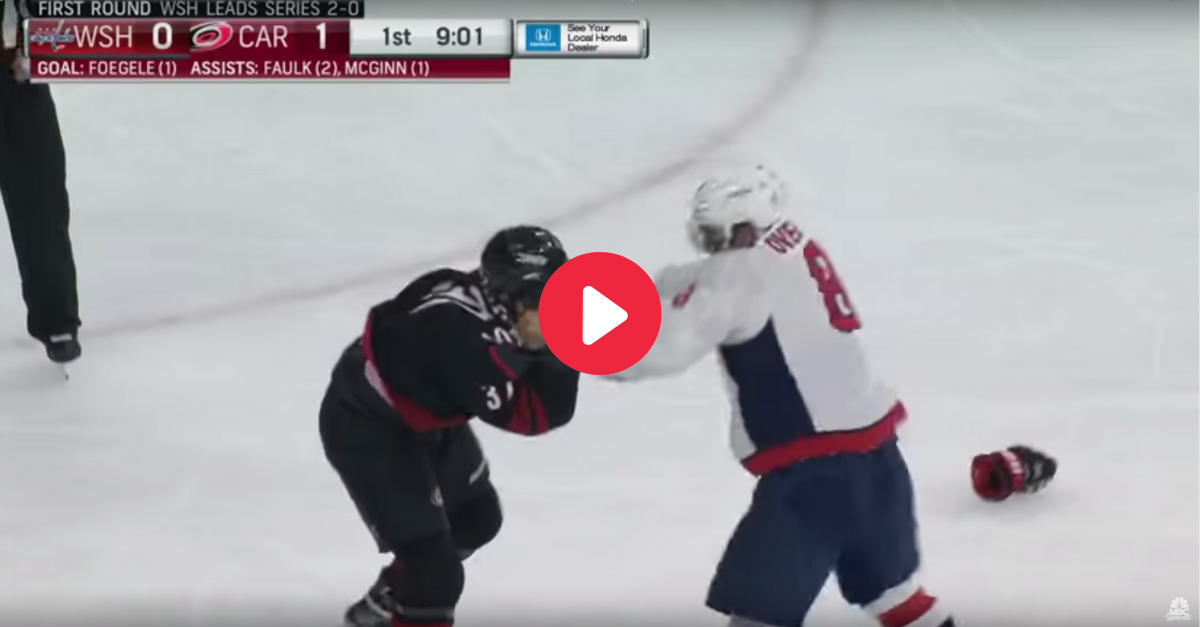 Alex Ovechkin Savagely Knocked Out Rookie with 1 Devastating Punch ...