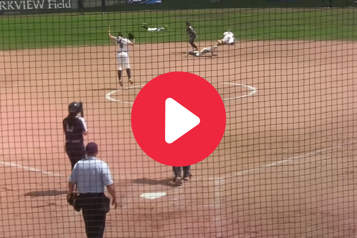 Softball Team's "Hidden Ball" Play Miraculously Wins Playoff Game - FanBuzz