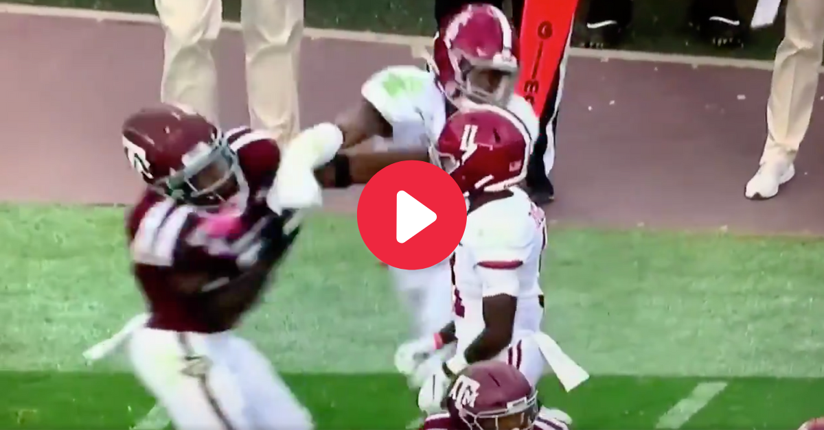 Alabama Suspends WR DeVonta Smith for Throwing Punch at Texas A&M - FanBuzz