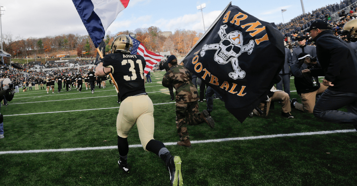 Army Football Drops Flag Motto Linked to White Supremacists - FanBuzz