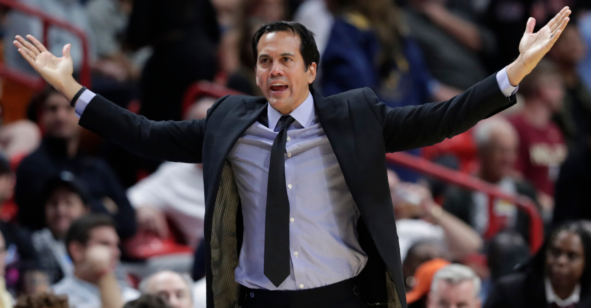 Heat Head Coach Erik Spoelstra’s Timeout Blunder Allows Pistons To Win ...