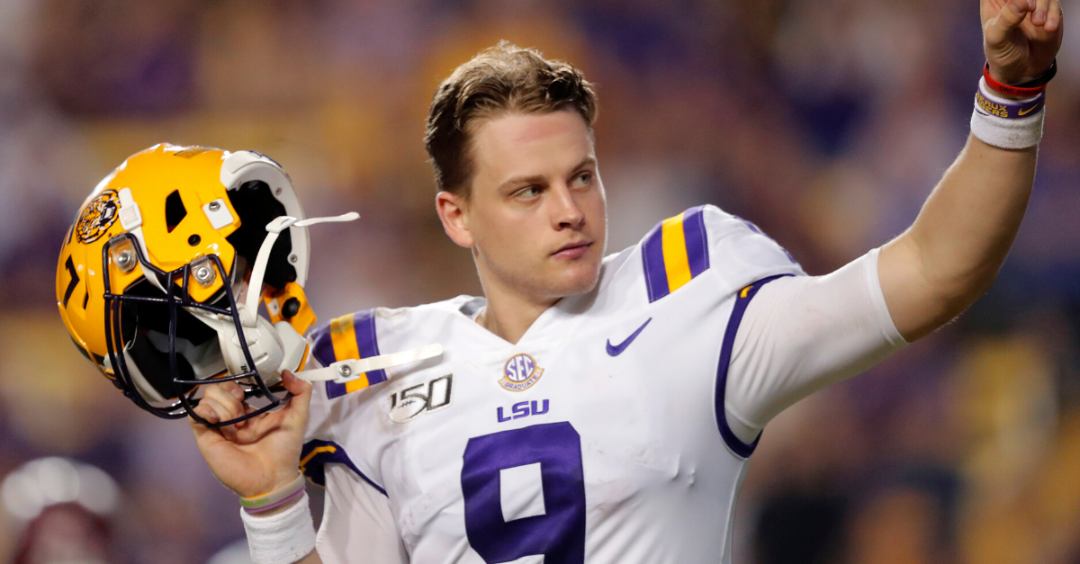 Joe Burrow Honors LSU With Special “Burreaux” Jersey on Senior Night ...