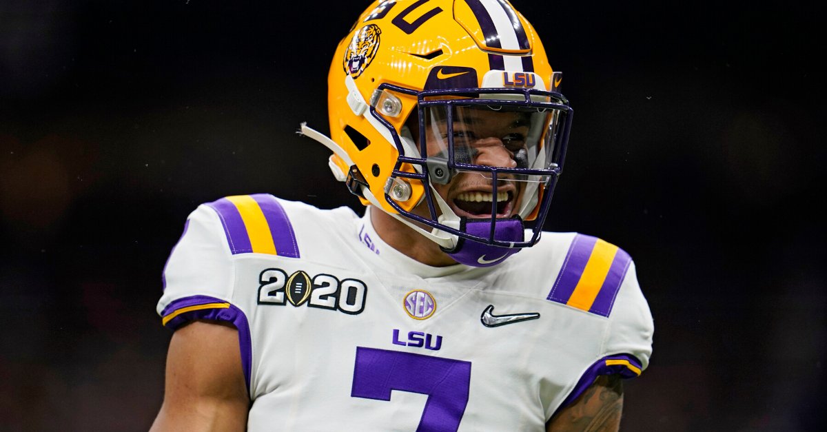 Derek Stingley Jr. to Continue LSU's No. 7 Tradition - FanBuzz