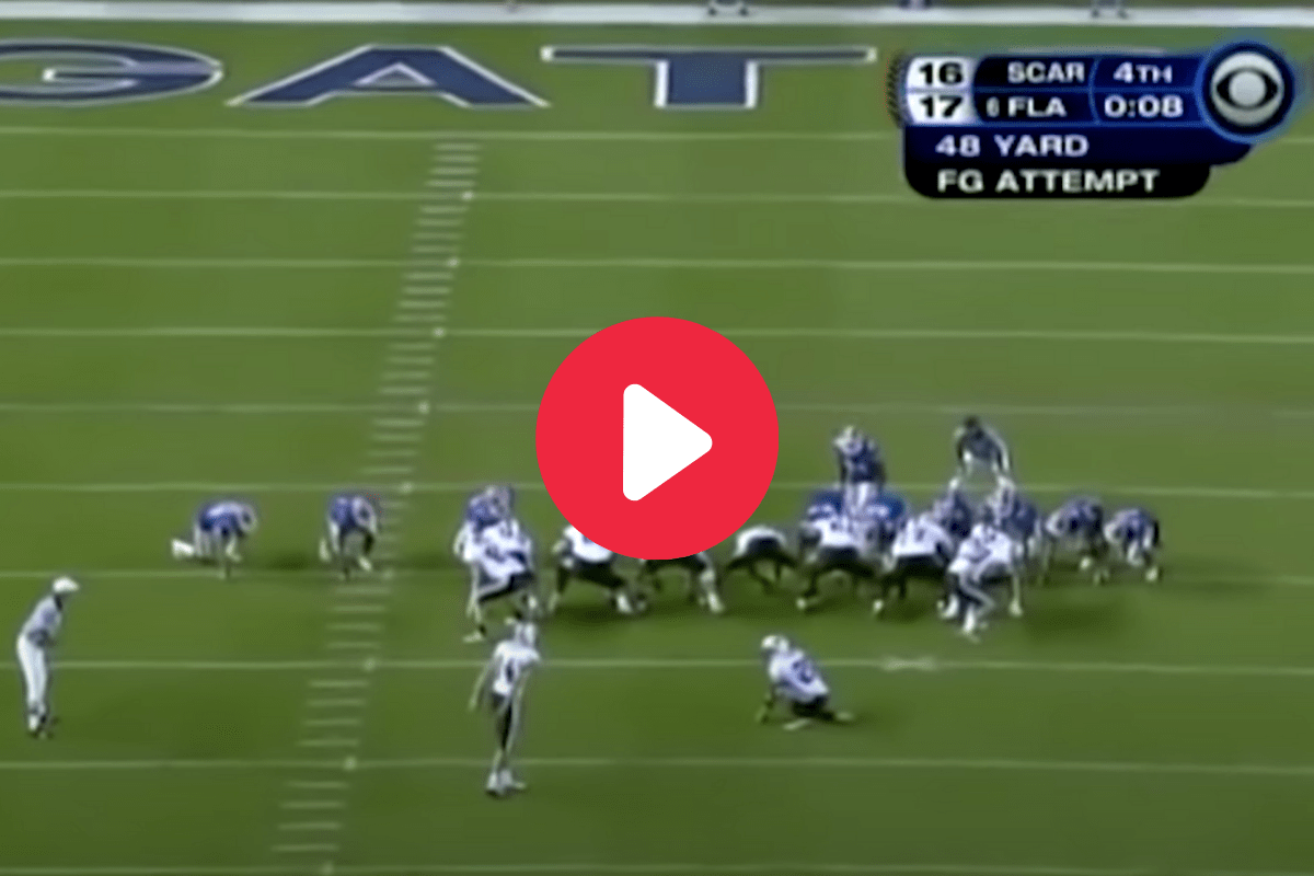 Jarvis Moss' "Gamecock Block" Spoiled South Carolina's Upset Bid - FanBuzz