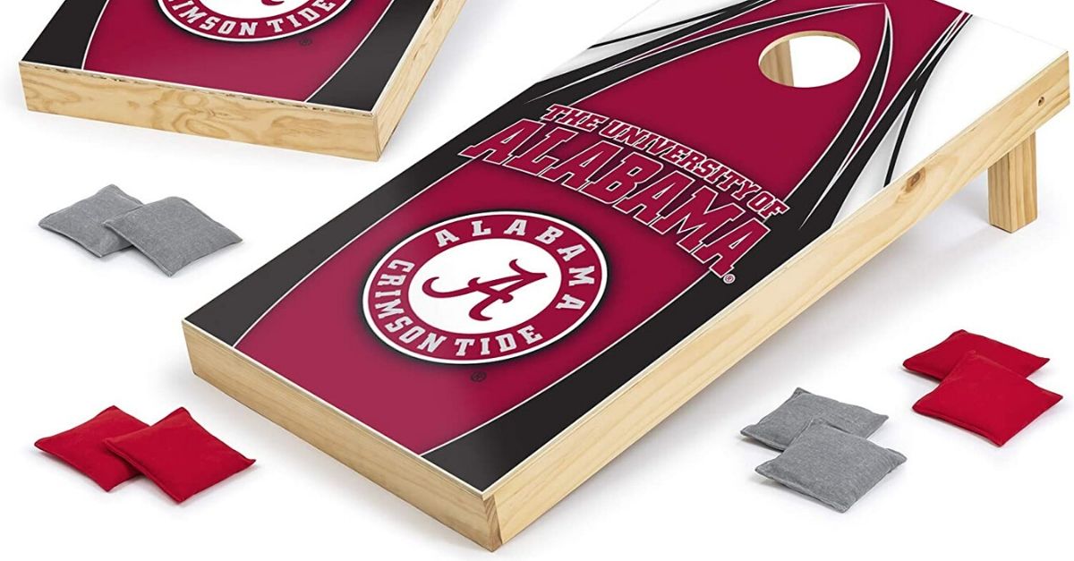 Take an Alabama Cornhole Set to Your Next Crimson Tide Tailgate - FanBuzz