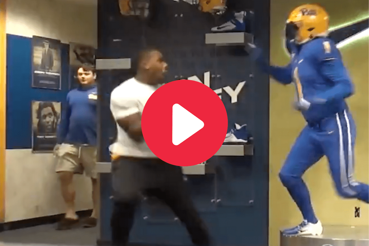 Hilarious Prank Scares Football Players Out of Their Shoes - FanBuzz