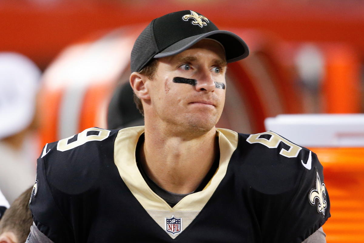 Drew Brees Met His Wife After Downing 17 Shots on His Birthday - FanBuzz