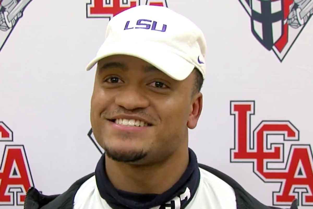 5-Star Safety, Kevin Faulk's Cousin, is LSU's New Enforcer - FanBuzz
