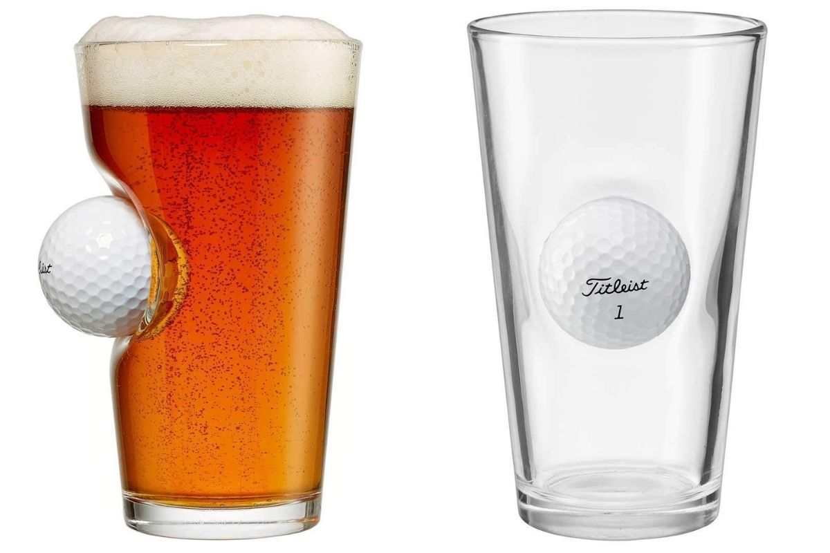 The BenShot Golf Ball Beer Glass Is Perfect for Sports Bars and Golfers ...
