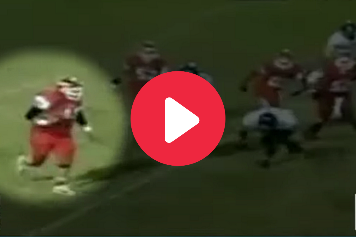 400-Pound RB Bulldozed Everyone, Then Played in College - FanBuzz