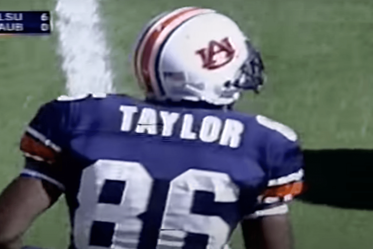 Courtney Taylor Set Receiving Records at Auburn, But Where is He Now ...