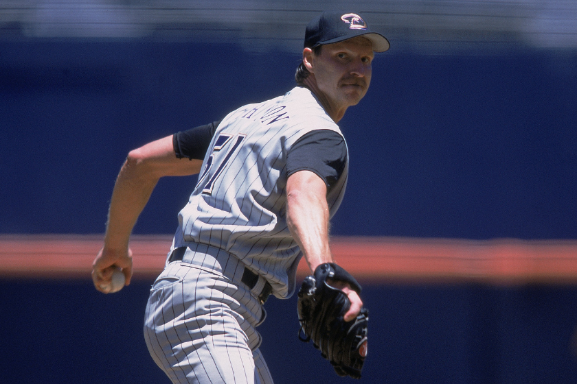 Randy Johnson Making a Bird Explode is a One-in-a-Billion Freak ...