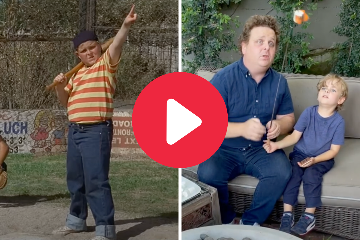"Ham" Porter From 'The Sandlot' Re-Enacts His Iconic S'mores Scene With ...