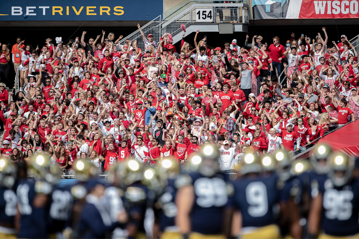 Wisconsin's Iconic "Jump Around" Tradition Began Against Drew Brees ...