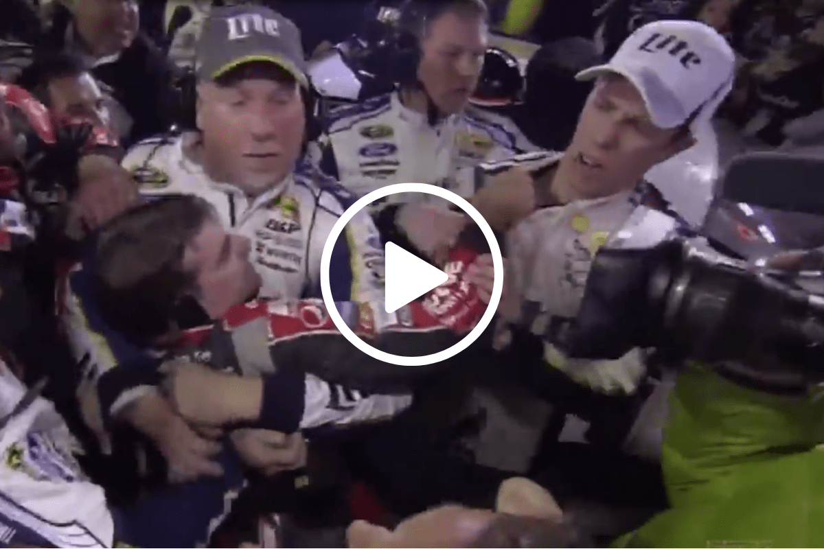 6 NASCAR Fights With Consequences (And 4 That Went Unpunished) - FanBuzz