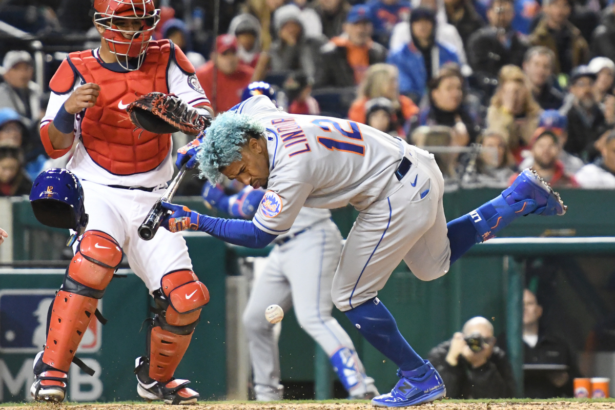 MLB Player Takes 90 MPH Fastball To Face For Unfortunate Strike Call ...