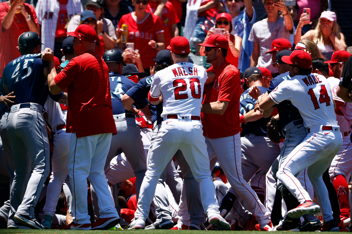 The Mariners-Angels Brawl Was Brutal, But Not as Brutal as One Young ...