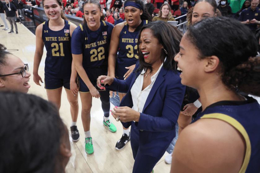 Niele Ivey Makes History with Notre Dame Women's ACC Title