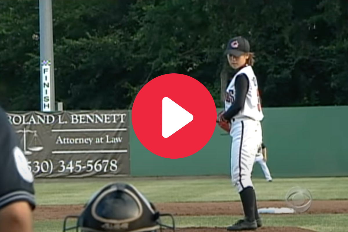 Female Pitcher's Viral "100 MPH" Throw Earned Her MLB Praise - FanBuzz