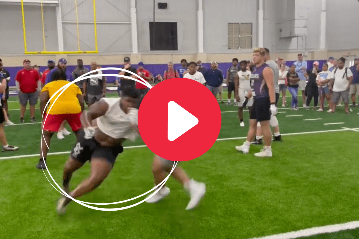 This 7-Foot, 440-Pound High Schooler Dwarfed Every Opponent - FanBuzz