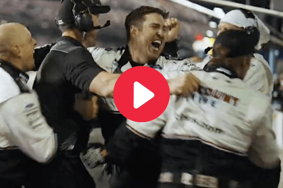 Austin Cindric's Pit Crew Went Wild After His Daytona 500 Win [VIDEO]