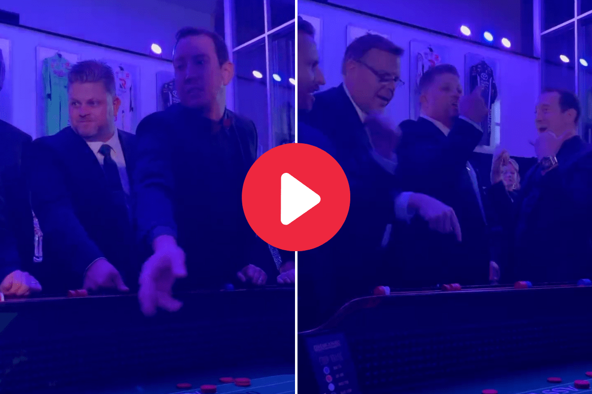 Kyle Busch Wins Big at the Craps Table, Thanks to His New Number [VIDEO]