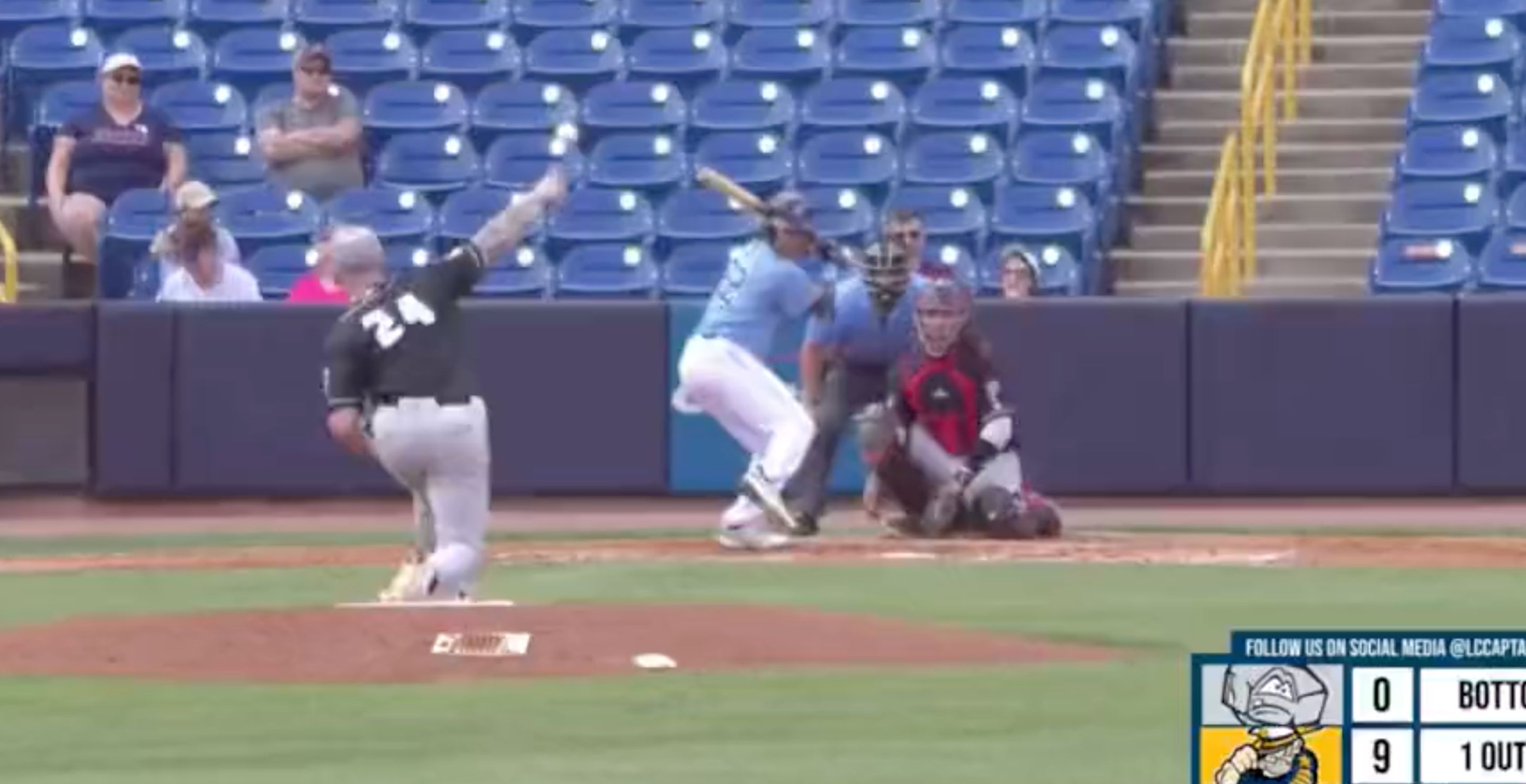 Minor Leaguer Strikes Out But Scores Anyway in Unusual Play