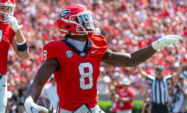 Georgia Wide Receiver Colbie Young Arrested For Endangering An Unborn ...