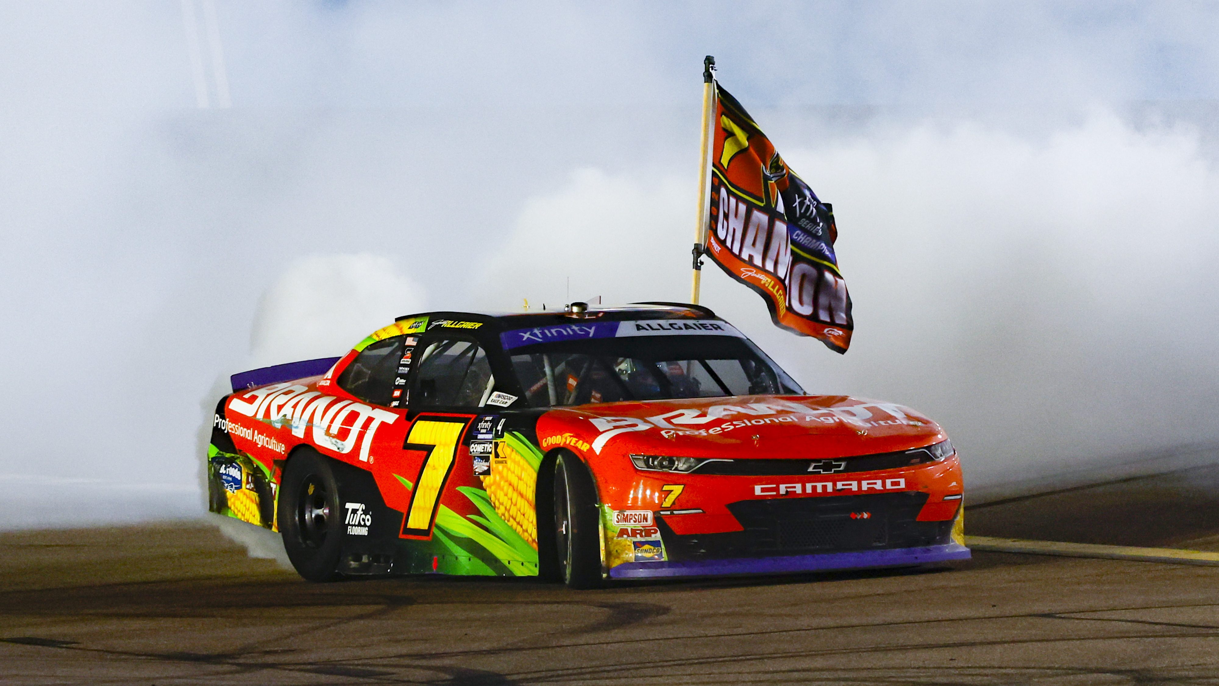 Justin Allgaier showcasing special scheme in two Florida races - FanBuzz